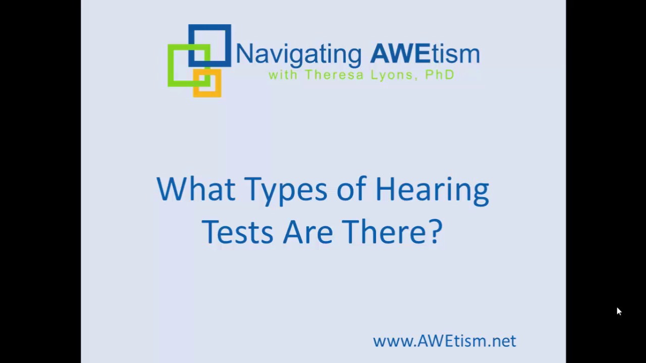 Autism: Important Hearing Tests - Awetism.net